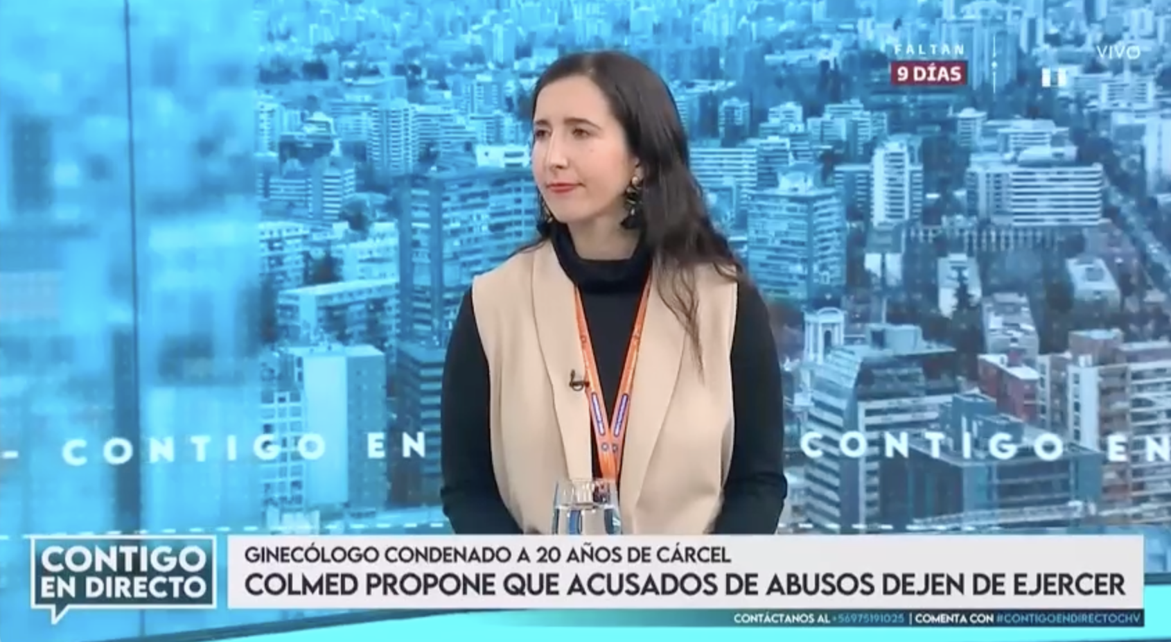 [entrevista]presidenta De Colmed Santiago Se Refiere A Medidas